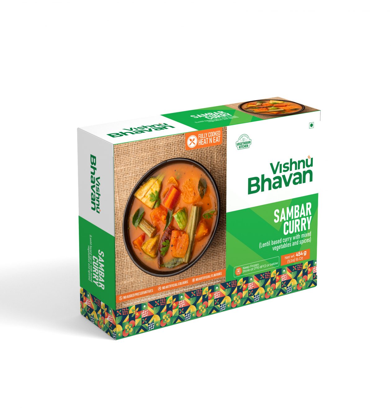 Sambhar Curry | Authentic South Indian Vegetable Curry - Vishnu Bhavan